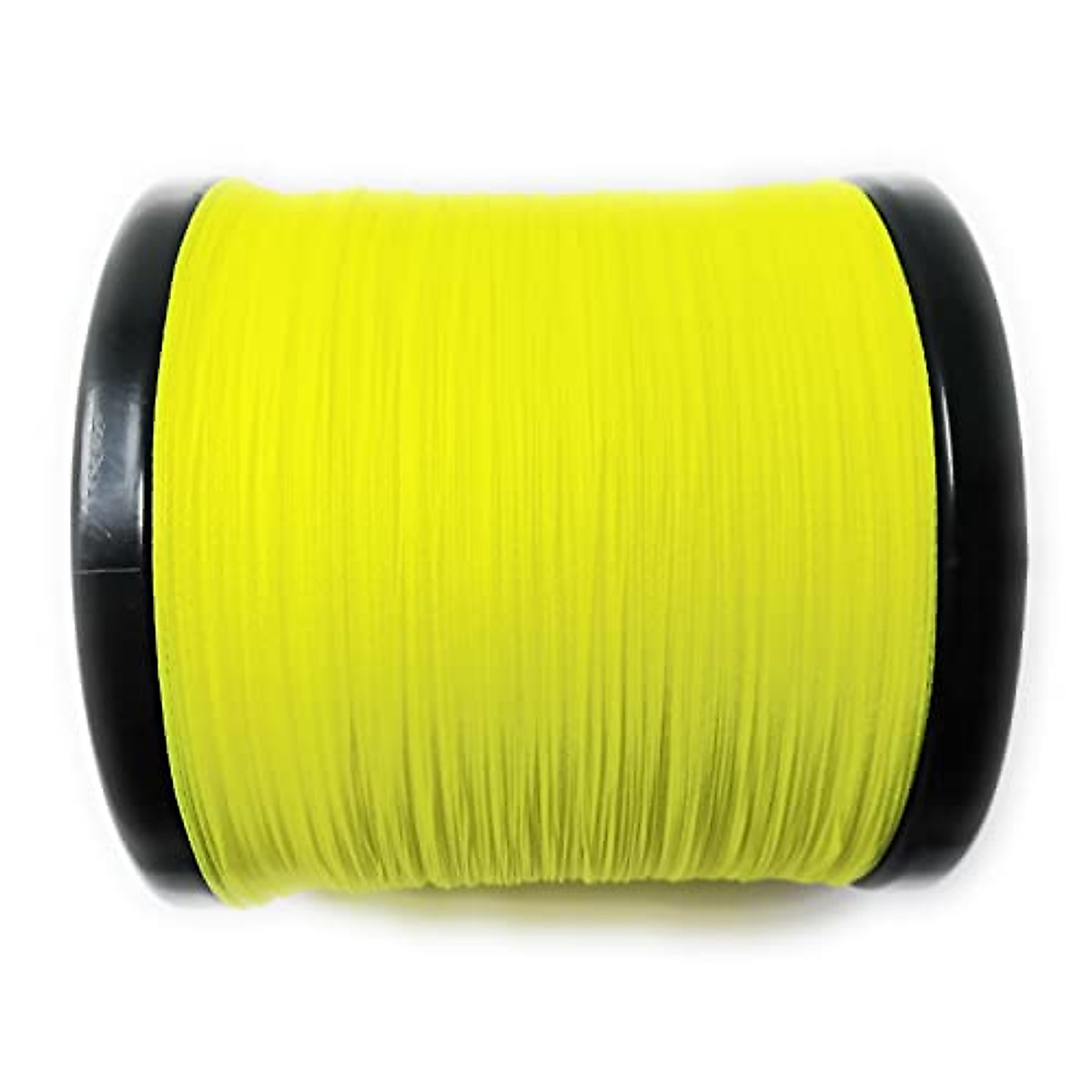 Reaction Tackle Braided Fishing Line Hi Vis Yellow 10LB 150yd