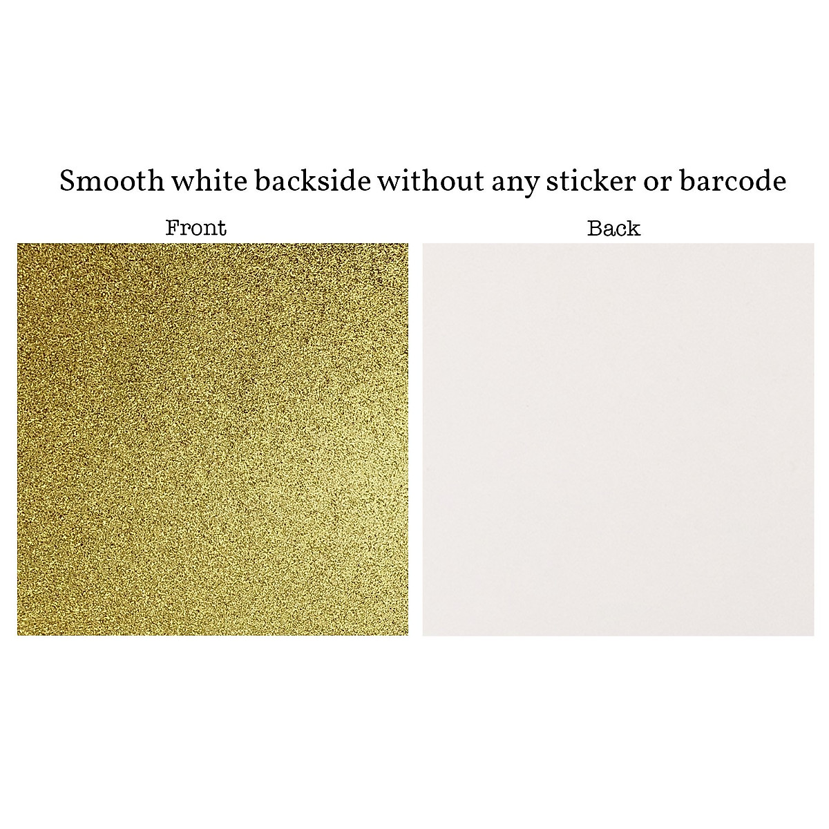 Crafasso 12" x 12" 300gms Heavy & Premium Glitter cardstock, 16 Sheets, 16 Colors