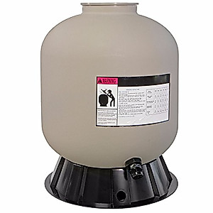XtremepowerUS 19" Above Inground Swimming Pool Sand Filter System 7-Way Multi-Port Valve Pool Filter up to 24,000 Gallons with Stand