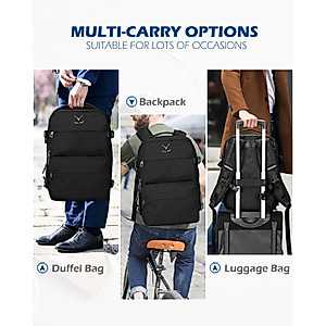 Hynes Eagle 20L Travel Backpack Carry on Backpack Women Men Personal Item Bag for Spirit Airlines Small Nylon Laptop Backpack 14 inches Black