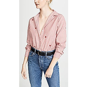 Madewell Women's Medium Perfect Leather Belt, True Black, S