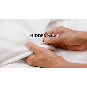 RJ BEDDING, California King Size(96"X102") Duvet Cover Sets 3Pcs, Premium Quality 100% Pure Silk Satin, Zipper Closure, Corner Ties, Ultra Soft, Breathable, Taupe