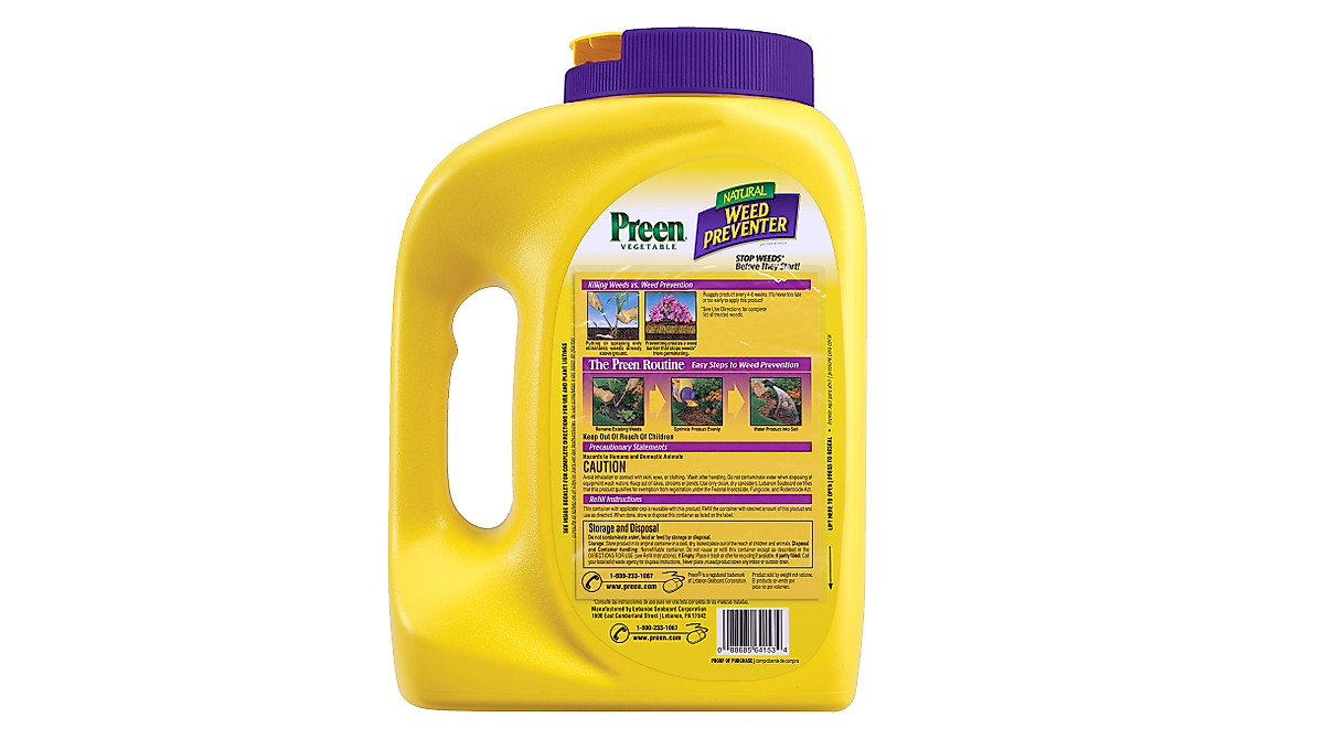 Preen Natural Weed Preventer for Vegetables - 5 lb