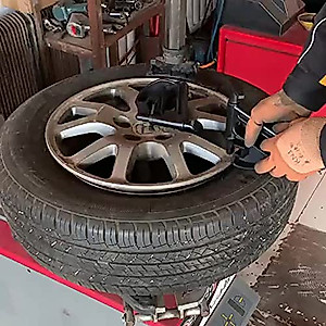 Hedume 4 Pack Tire Changer, Nylon Tire Bead Clamp Drop Center Tool, Universal Rim Pry Tire Changer Wheel Changing Helper Heavy Duty