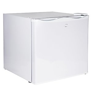 Koolatron Compact 1.2 Cu Ft Upright Freezer Reversible Door Removable Shelf External Temperature Control Quiet Compressor Space-Saving Flat-Back Design Ideal for Dorms Offices Apartments