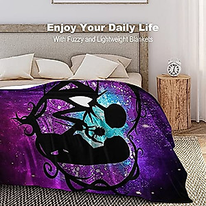 Super Soft Blanket Ultra Soft Throw Blanket Light Weight Blankets Flannel Fleece for Couch Sofa Bedding for Kids Adults 50"X40"