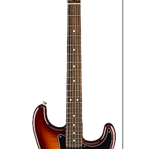 Fender Player Plus Top Stratocaster Electric Guitar, Tobacco Burst, Pau Ferro Fingerboard