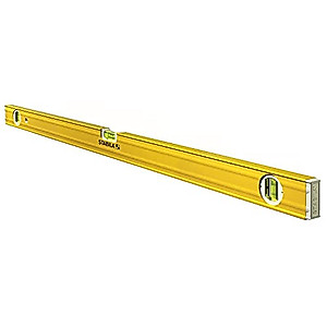 Stabila 29072 72" Type 80A-2 3-Vial Contractors Level,Black