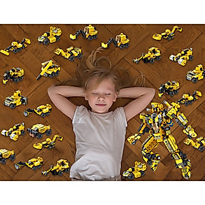 STEM Building Toys for Kids, 573 PCS Robot Building Toys 25-in-1 STEM Construction Learning Building Bricks Engineering Blocks Kit Toys for Boys Girls Kids Age 6 7 8 9 10 11 12 Year Old