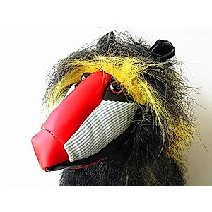 A99Golf Cute Animal Mandrill Monkey Head Cover Wood Headcover Great Gift - Fits Driver