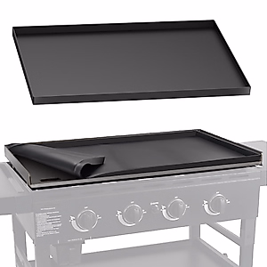 Griddle Buddy Grill Mat for Blackstone 28 Inch Griddle, Heavy Duty Silicone Griddle Mat, High-Wall Design, All Season Cooking Protective Mat, Shields from Rodents, Debris, Rust, Reusable (28 Inch)