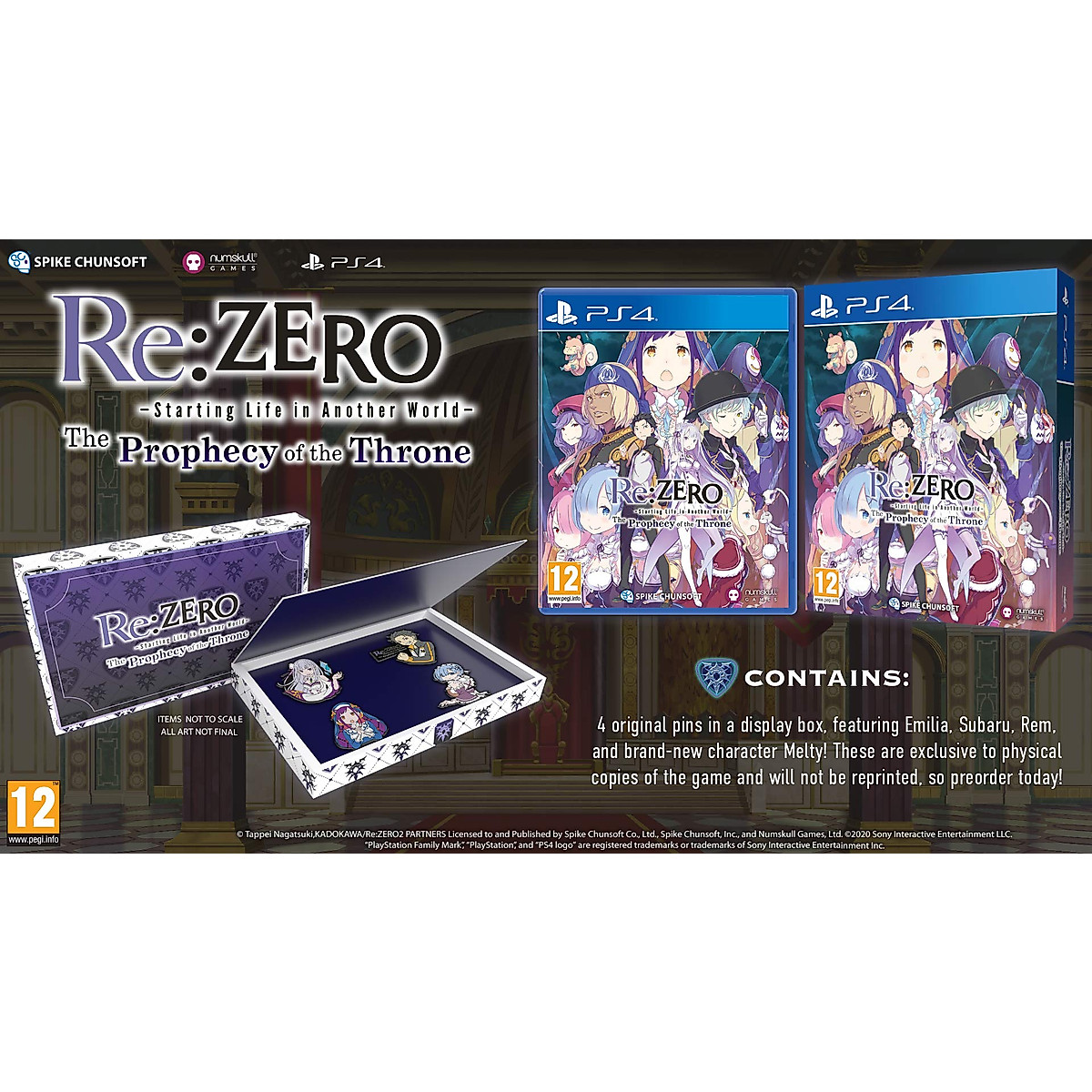 Re: Zero - Starting Life In Another World: The Prophecy Of The Throne (PS4)
