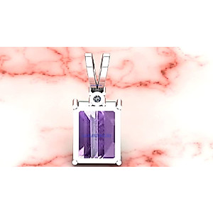Tongari 8.00 Ratti 7.25 Carat Deluxe Quality Katela Amethyst Silver Plated Pendant/Locket Gemstone