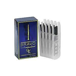 Bravo Synthetic Reeds for Bb Clarinet - Strength 3.0 (Box of 5), Model BR-C30