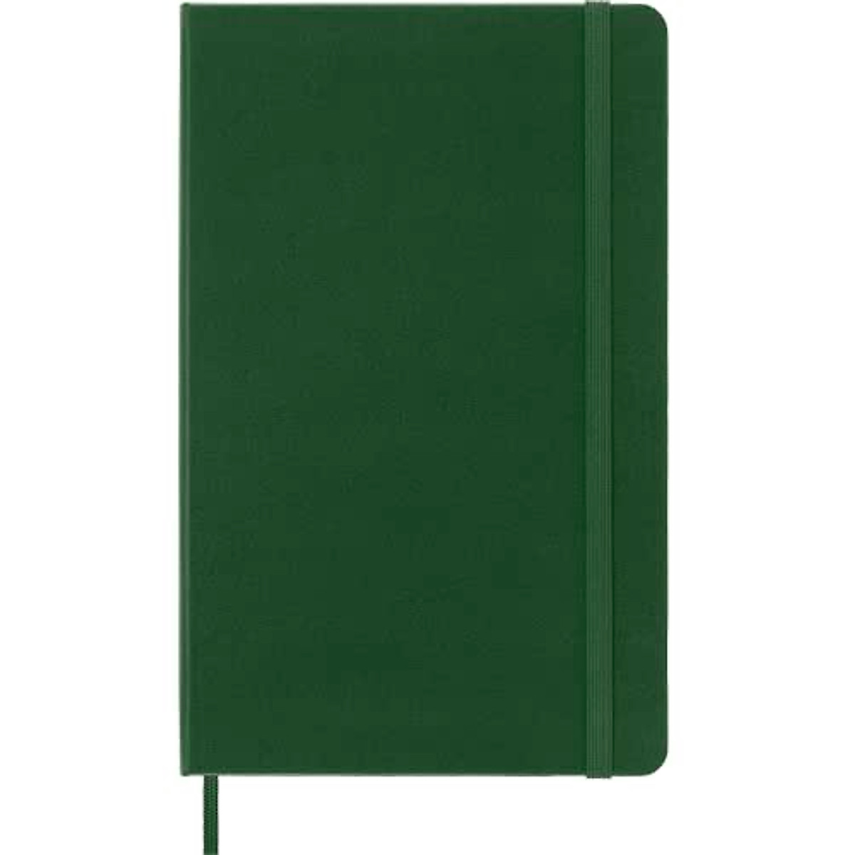Moleskine Classic Notebook, Hard Cover, Large (5" x 8.25") Ruled/Lined, Myrtle Green, 240 Pages