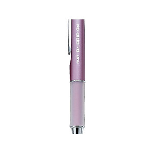 Pilot 36273 Dr. Grip Roller Ball Retractable Gel Pen, Fine, Metallic Mauve Barrell-Black
