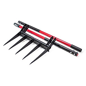 Bully Tools 92627 Broadfork with Fiberglass Handles