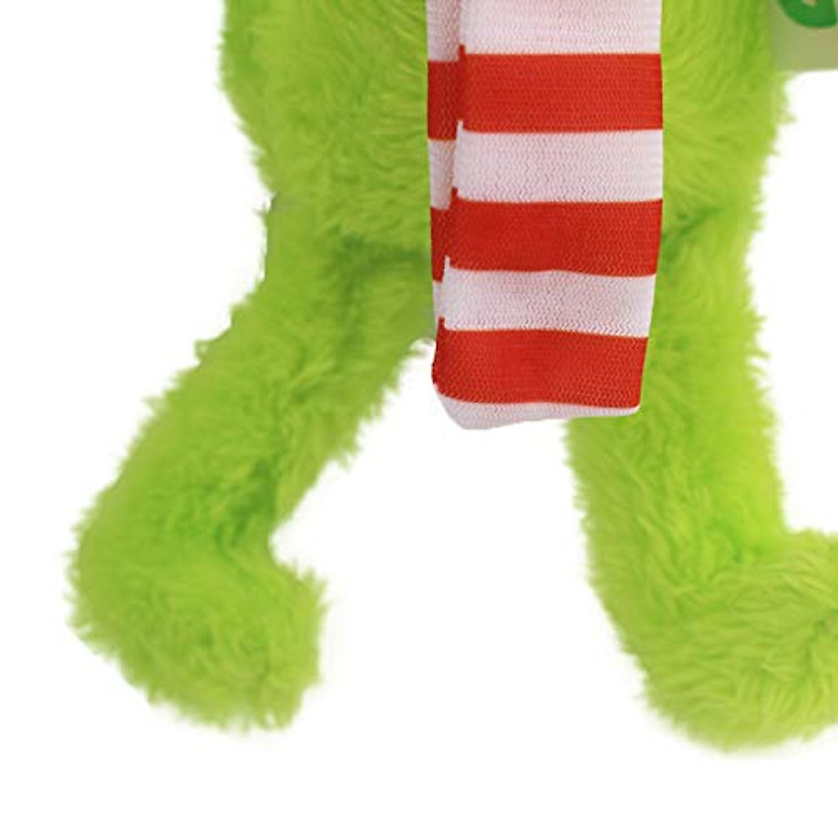 LXSLFY Christmas Plush Doll 12" Green Monster Doll,Suitable for Christmas Decorations/Gifts
