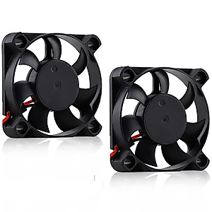 GDSTIME 50mm Fan, 50mm x 50mm x 10mm 12V DC Brushless Cooling Fan