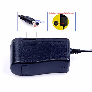 LIVISN DC 4.2V 1A Power Adapter Li-ion Battery Charger with LED Indicator 5.5x2.5 2.1mm Interface Suitable for Suitable for 3.7V 4.2V Lithium Battery