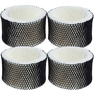 Lxiyu 4-Pack Humidifier Wicking Filter Compatible with Holmes HWF62 & HWF62CS, Filter A Replacement Parts HM1701, HM1761, HM1300,HM1100