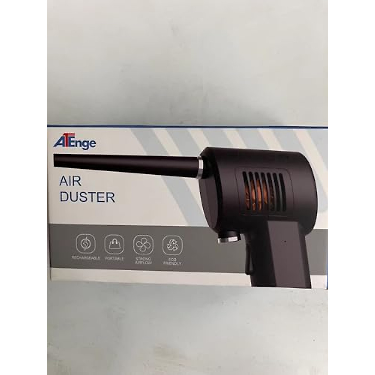 Electric Air Duster, Cordless Air Duster, Rechargeable Compressed Air Duster, 33000 RPM Air Blower, Two Smart Start Modes, Good Replacement for Compressed Air Can, Reusable Dust Destroyer…