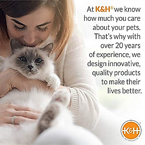 K&H Pet Products EZ Mount Cat Scratcher Kitty Sill Cradle Window Sill Cat Bed, Cat Window Bed Cat Furniture Cat Window Hammock, Sturdy Cat Window Perch for Large Cats, Cat Hammock for Window Cat Perch