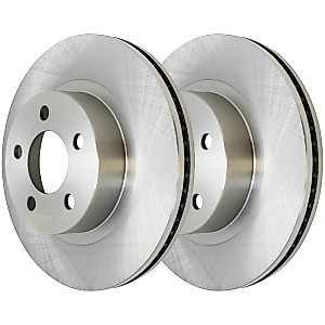 AutoShack Front Brake Kit Rotors and Ceramic Pads Pair of 2 Driver and Passenger Side Replacement for Ford Explorer Ranger Mercury Mountaineer 1998-2002 Mazda B3000 B4000 4WD RSCD64037-64037-652-2-4