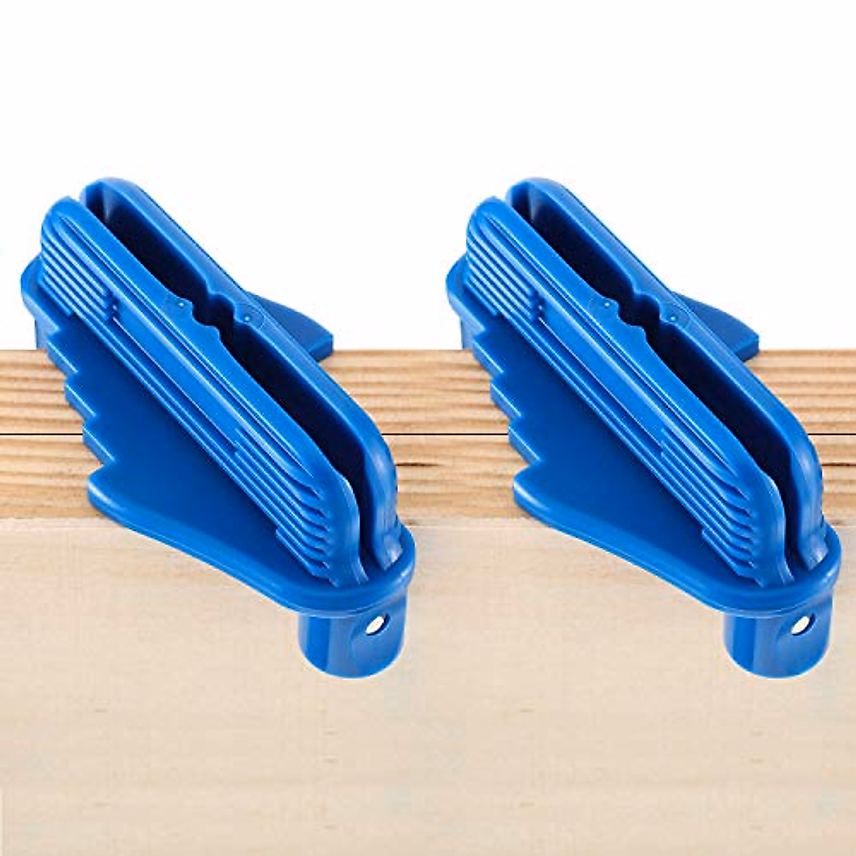 Center Scriber Line Scriber Woodworking Marking Offset Marking Tool Marking Center Finder Tool Wood Scribe Marking Gauge Fits Standard Wooden Pencils (2, Blue)