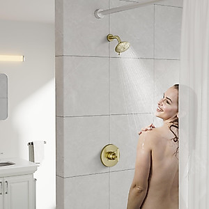 Replacement for Delta Trinsic 14 Series Single-Function Champagne Bronze Shower Valve Trim Kit, Shower Handle, Champagne Bronze Shower Trim Kit T14059-CZ (Cartridge and Valve Not Included)