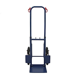 Teeker 440lbs Appliance Hand Truck,Heavy Duty Appliance Dolly Stair Climbing Moving Dolly Hand Truck Warehouse Appliance Cart Blue