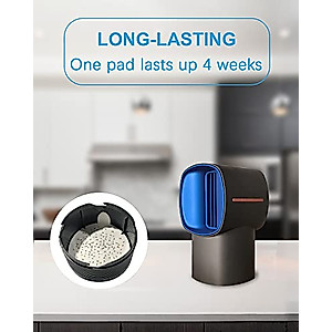 12 Pcs Refill Glue Boards Replacement Sticky Pads Compatible with Fvoai, Toloco, and MiUONG Zap T3 Pro Indoor Insect Fly Mosquito Trap Bug Catcher Mosqusito Lamp