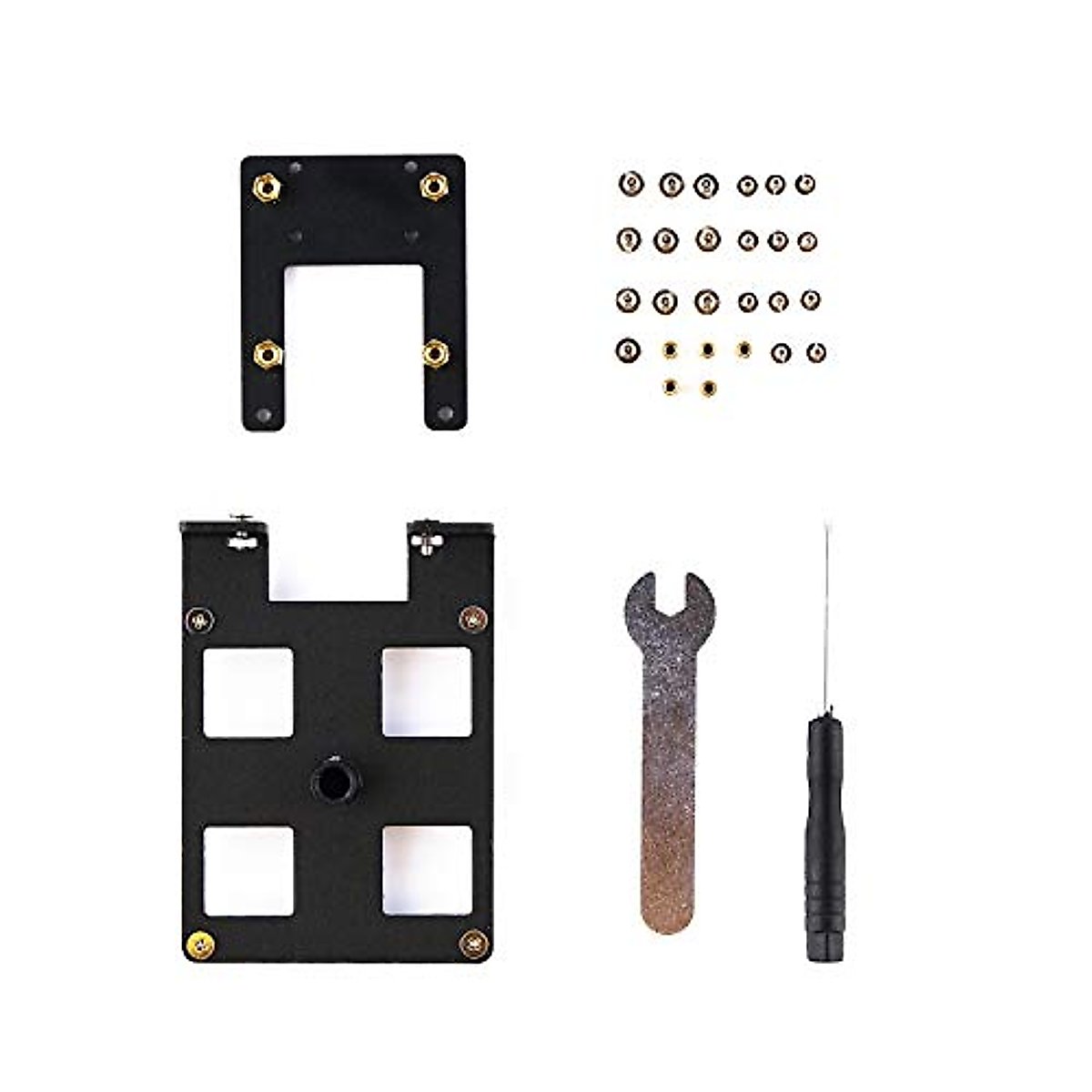Sumolink Mount Holder for Raspberry Pi HQ Camera Module, Raspberry Pi Camera Module V1 V2, Aluminum Alloy Material with Free Installation Tools