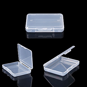 ljhnba Rectangular Plastic Transparent Storage Box Collection Container Organizer Storage Box Bottle Basket Rack Tank Airtight Glass Dispenser