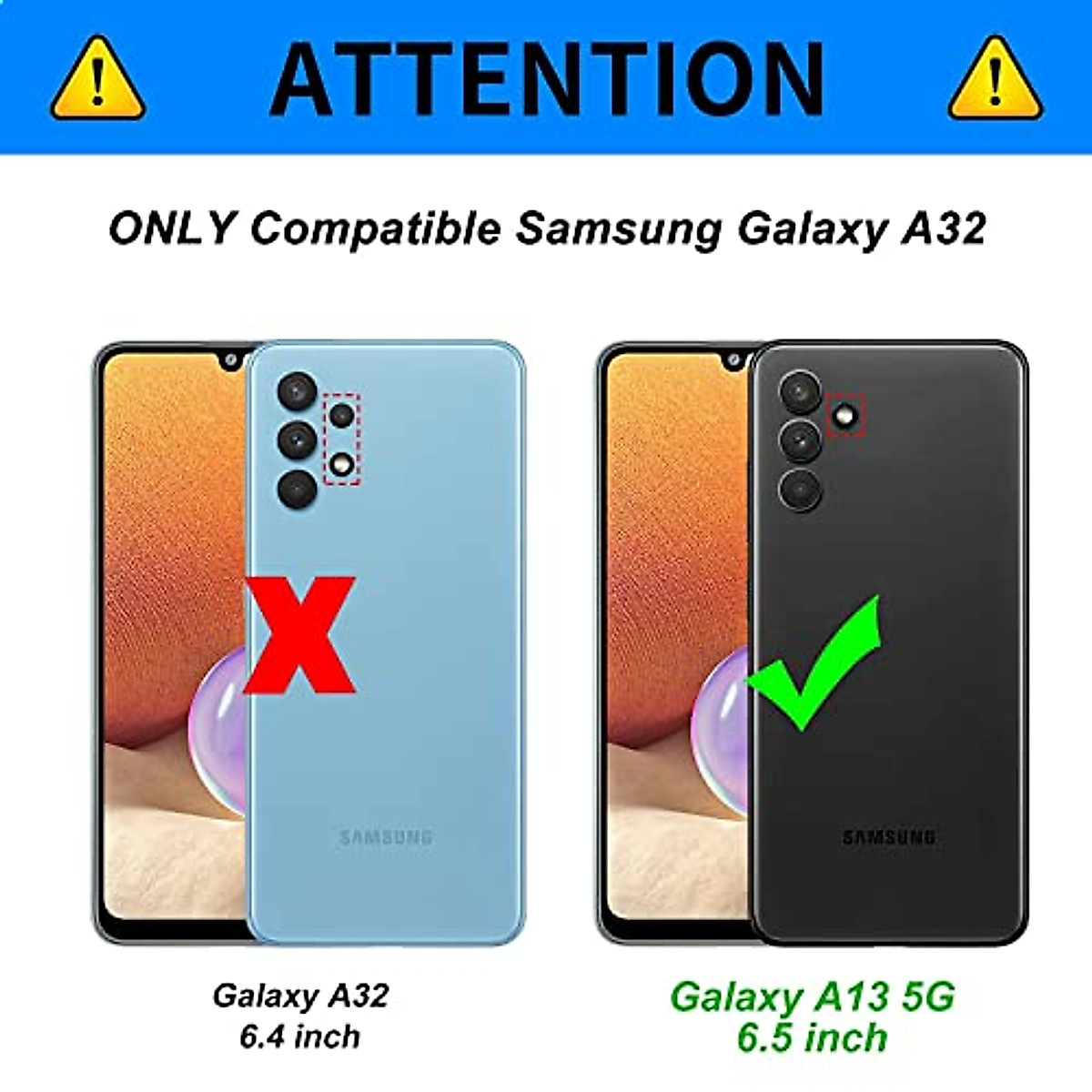 BPQOJB Galaxy A13 5G Case for Samsung A13 5G Clear Case Dual Layer Transparent Soft TPU Hard PC Shock Proof Cover with Wild Birds Pattern Designed Phone Case for Samsung Galaxy A13 5G 6.5" 2022