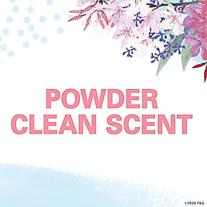 Secret Antiperspirant and Deodorant Women, Powder Clean Invisible Solid 2.6 oz (Pack of 6)