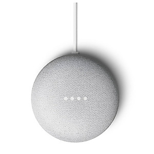 Google Nest Mini 2nd Generation Smart Speaker with Google Assistant - Chalk (Renewed)