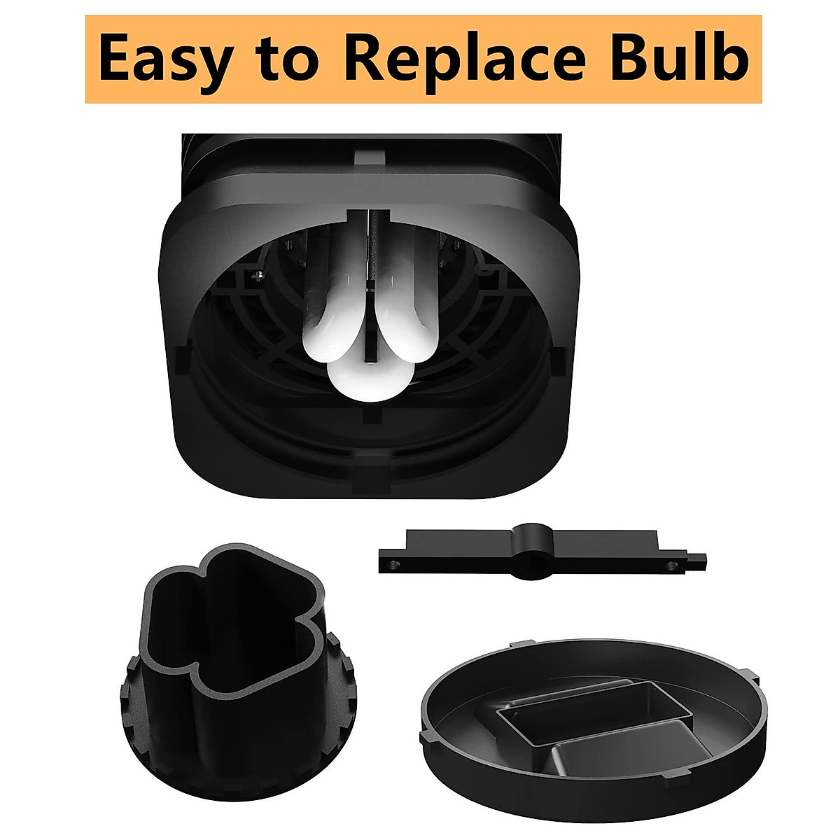 LINKPAL 20W QH50E Bug Zapper Outdoor and Indoor, 4000V High Powered Electric Mosquito Zapper with Switch,Waterproof Mosquito Trap Outdoor,Mosquito Killer,Electronic Fly Zapper for Backyard Patio Home