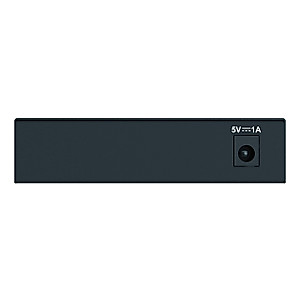 D-Link DGS-105GL, Ethernet Switch, 5 Port Gigabit Unmanaged Desktop Plug and Play Sturdy Metal Housing Fanless Design EEE