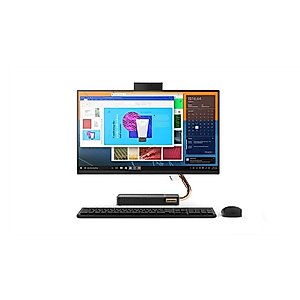 Lenovo IdeaCentre AIO 24" Touch 512GB SSD (Intel Core i7-9700K Processor Turbo Boost to 4.90GHz, 16 GB RAM, 512 GB SSD, 24" FHD Touchscreen, Win 10) Desktop All in One PC Computer A540-24ICB