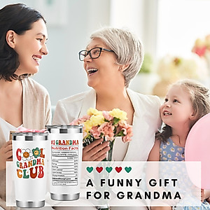 Grandma Gifts - Christmas Gifts for Grandma, Grandma Birthday Gifts - Gifts for Grandma from Granddaughter, Grandson, Grandkids, Grandchildren - Gifts Ideas for Grandma, Grandmother - 20 Oz Tumbler