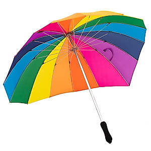 Bioworld Pride Heart Shaped Adult Umbrella