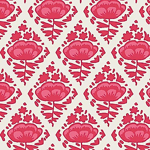 Art Gallery Fabrics Art Gallery Sun Kissed Floral Pops Cherry Fabric, Pink