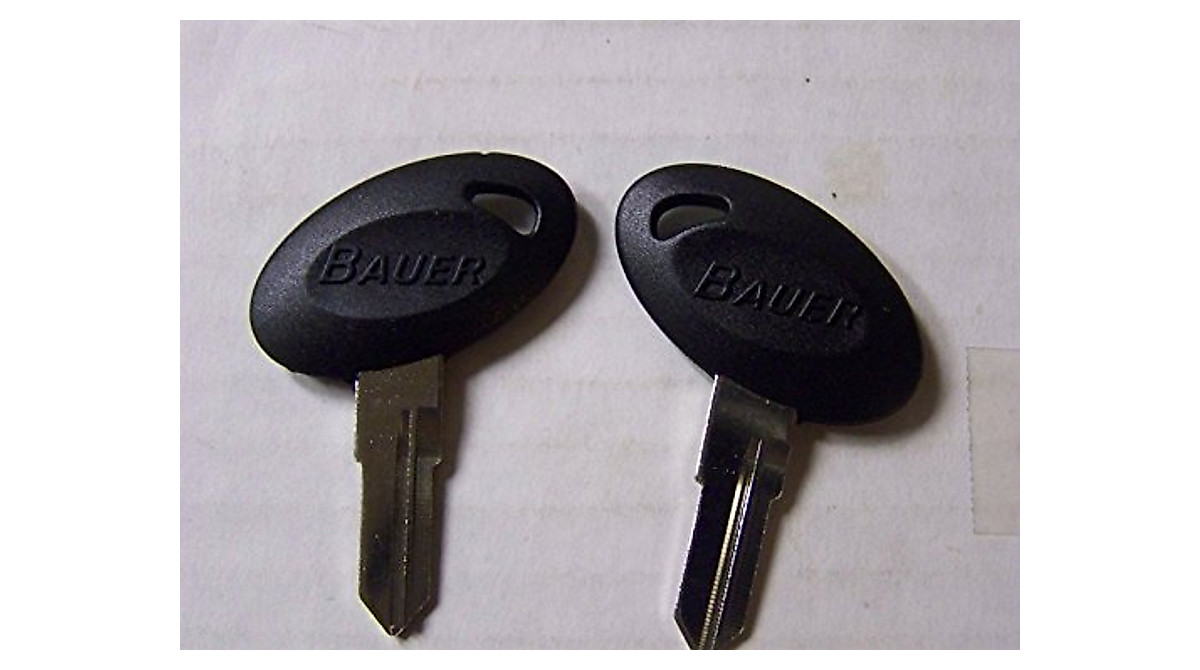 Bauer 2 OEM Camper Key Blanks - Genuine RV Keys for Bauer Locks