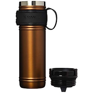 Stanley The Quadvac NeverLeakMug, 1 Count (Pack of 1), Maple