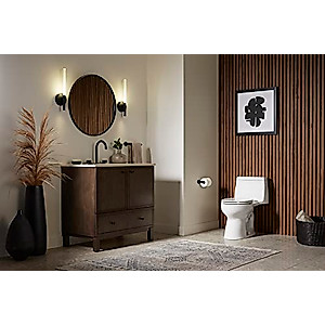 KOHLER 30810-0 Santa Rosa One-Piece Compact Elongated 1.28 Gpf Toilet With Revolution 360 Swirl Flushing Technology