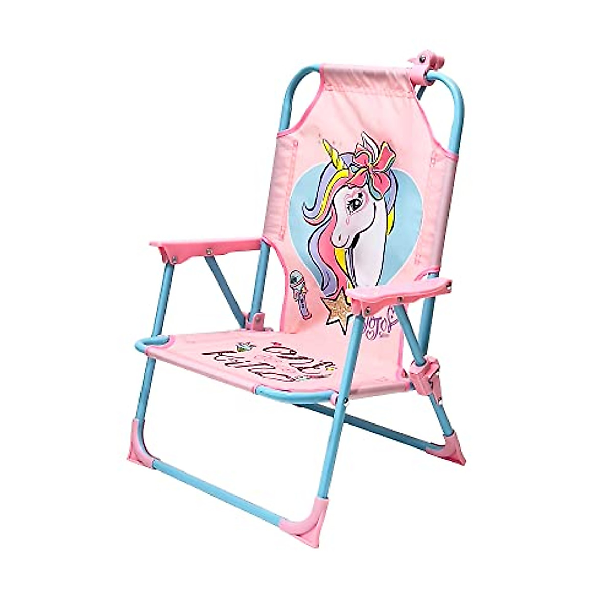 Idea Nuova Kids Outdoor Beach Chair with Umbrella, JoJo Siwa