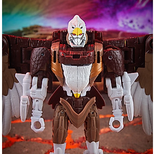 Transformers Toys Generations Kingdom Battle Across Time Collection Deluxe Class WFC-K42 Sideswipe & Maximal Skywarp, Age 8 and Up, 5.5-inch (Amazon Exclusive)