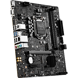 MSI H510M-A PRO ProSeries Motherboard (mATX, 11th/10th Gen Intel Core, LGA 1200 Socket, DDR4, PCIe 4, M.2 Slot, USB 3.2 Gen 1, 2.5G LAN, D-SUB/HDMI)