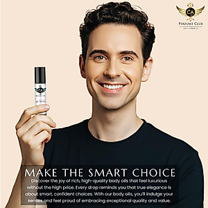 CA Perfume Impression of Aventura for Man Fragrance Body Oils Alcohol-Free Essential Sample Travel Size Roll-On 0.3 Fl Oz/10 ml